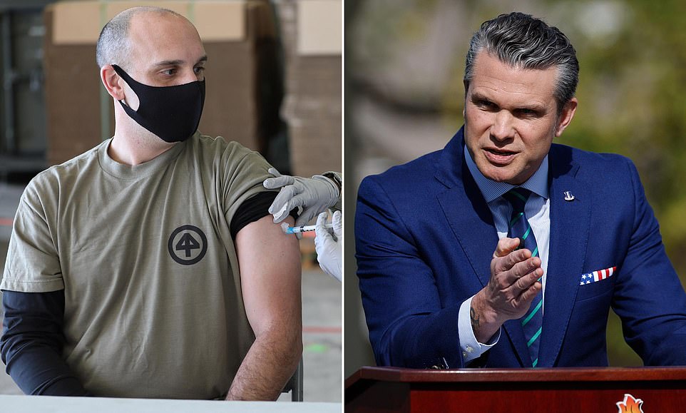 Pete Hegseth announces plan to bring back troops fired over Covid vaccine