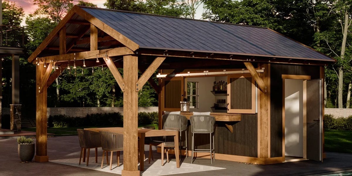 Costco’s New “Party Pavilion” Comes With a Built-in Bar Shed—And Ships ...