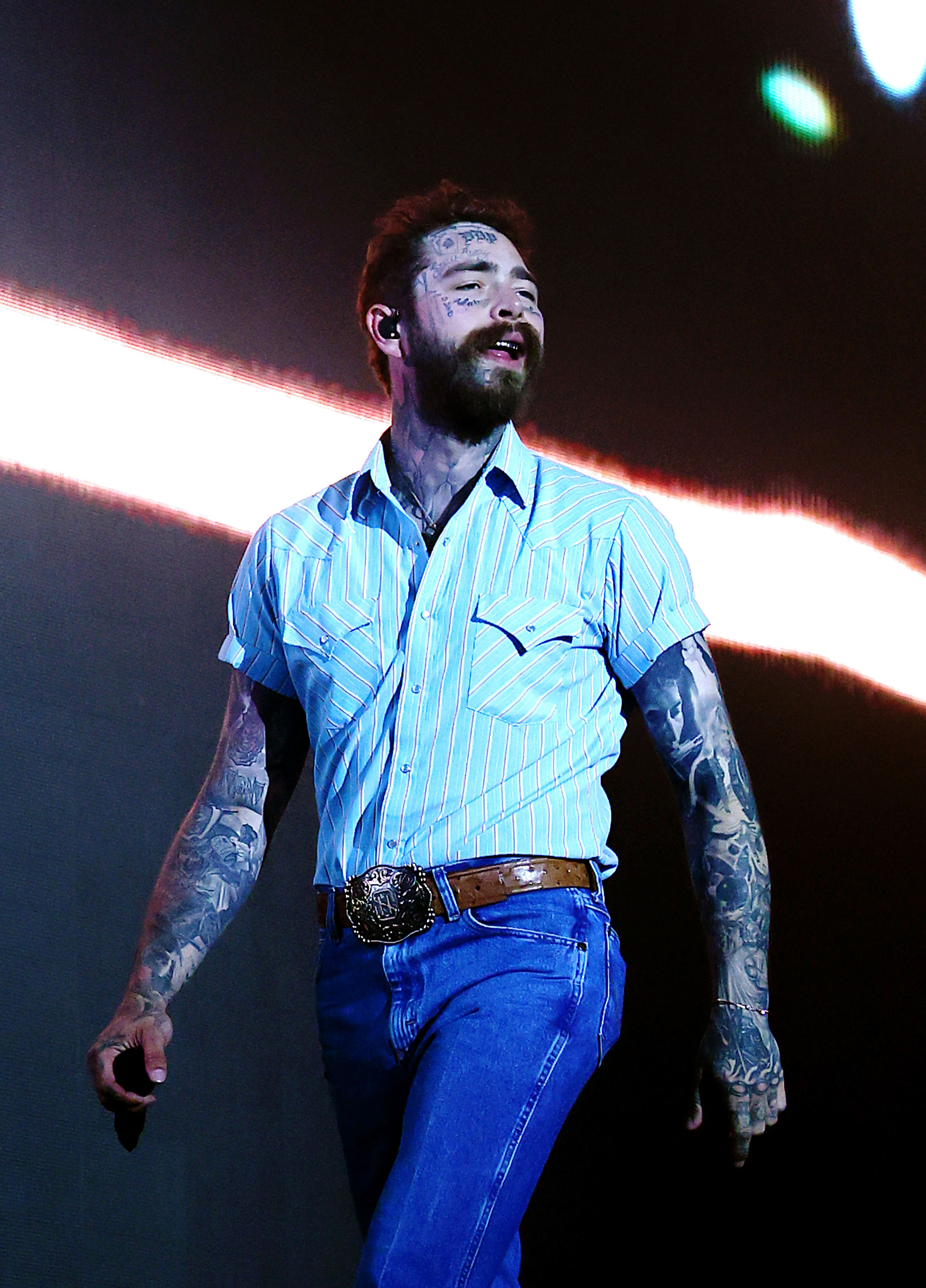 Post Malone served custody papers from ex-fiancée before Coachella ...