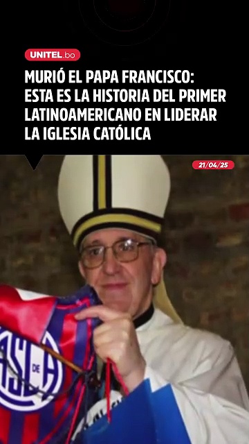 La historia del papa Francisco, primer papa latinoamericano