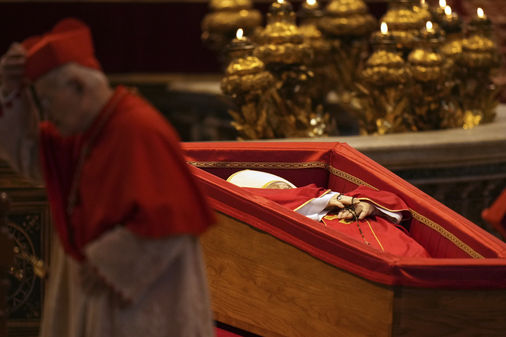 AP PHOTOS: The death of a pope begins a centuries-old ritual to elect ...