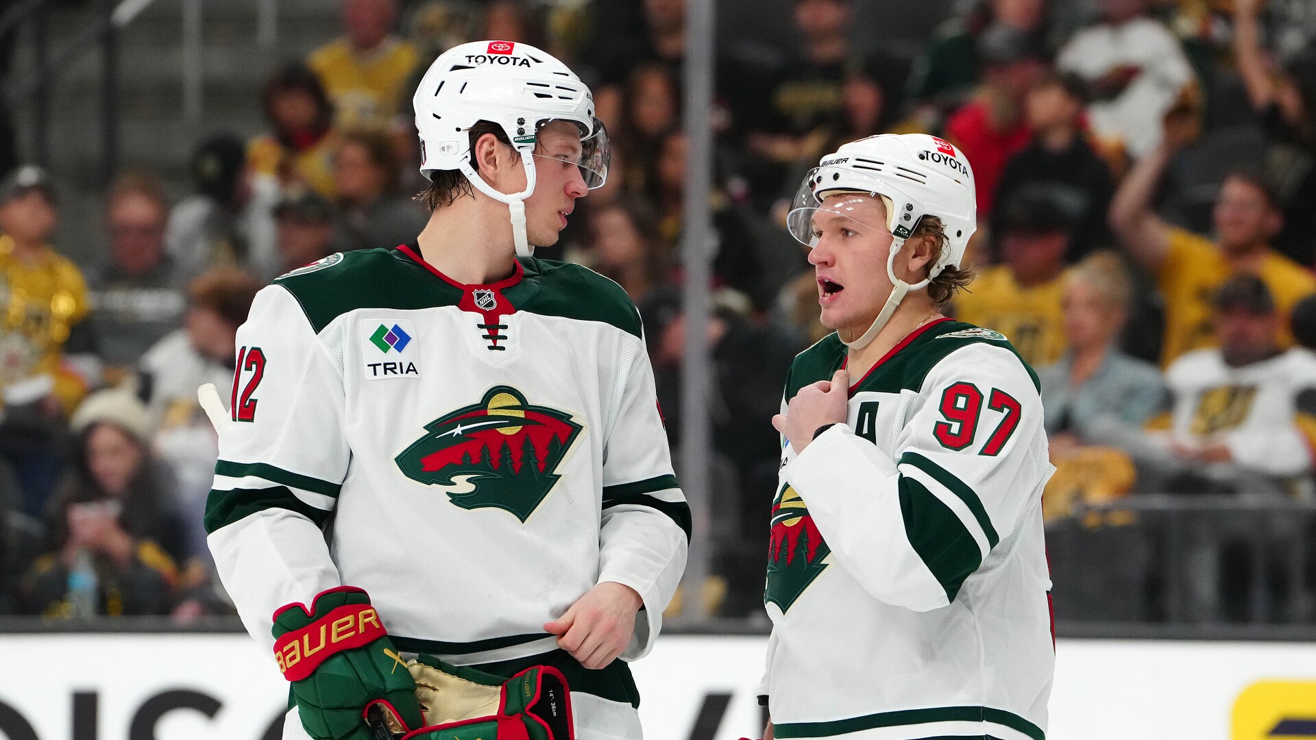 Wild’s top line more than the Golden Knights can handle through first 2 ...