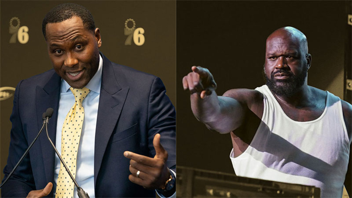 "Shaq grabs it next and starts going in on me" - Elton Brand on ...