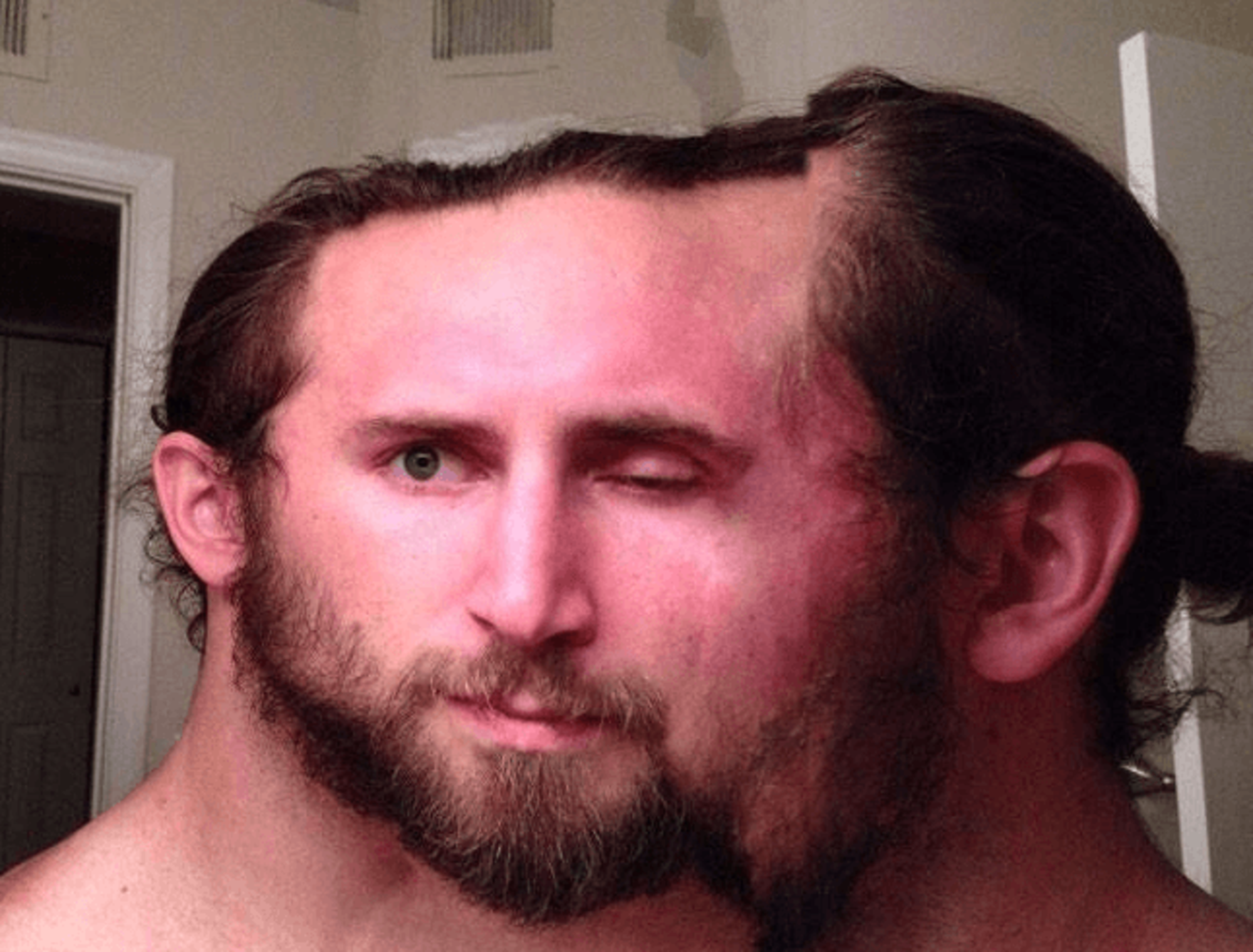 When panorama photos go skew-whiff!