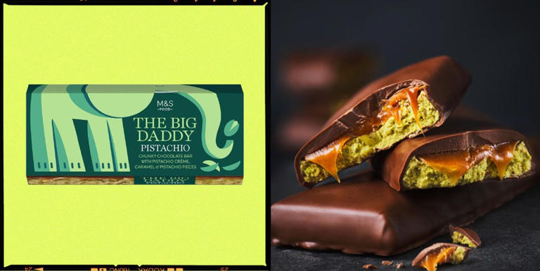 Trying M&S's viral Dubai pistachio chocolate bar: Here's what it ...