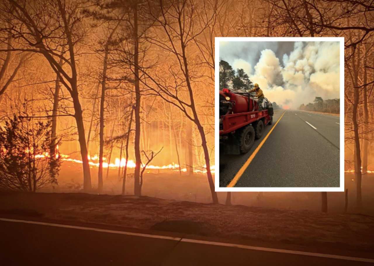 Latest Update On NJ Wildfire 4/23/2025