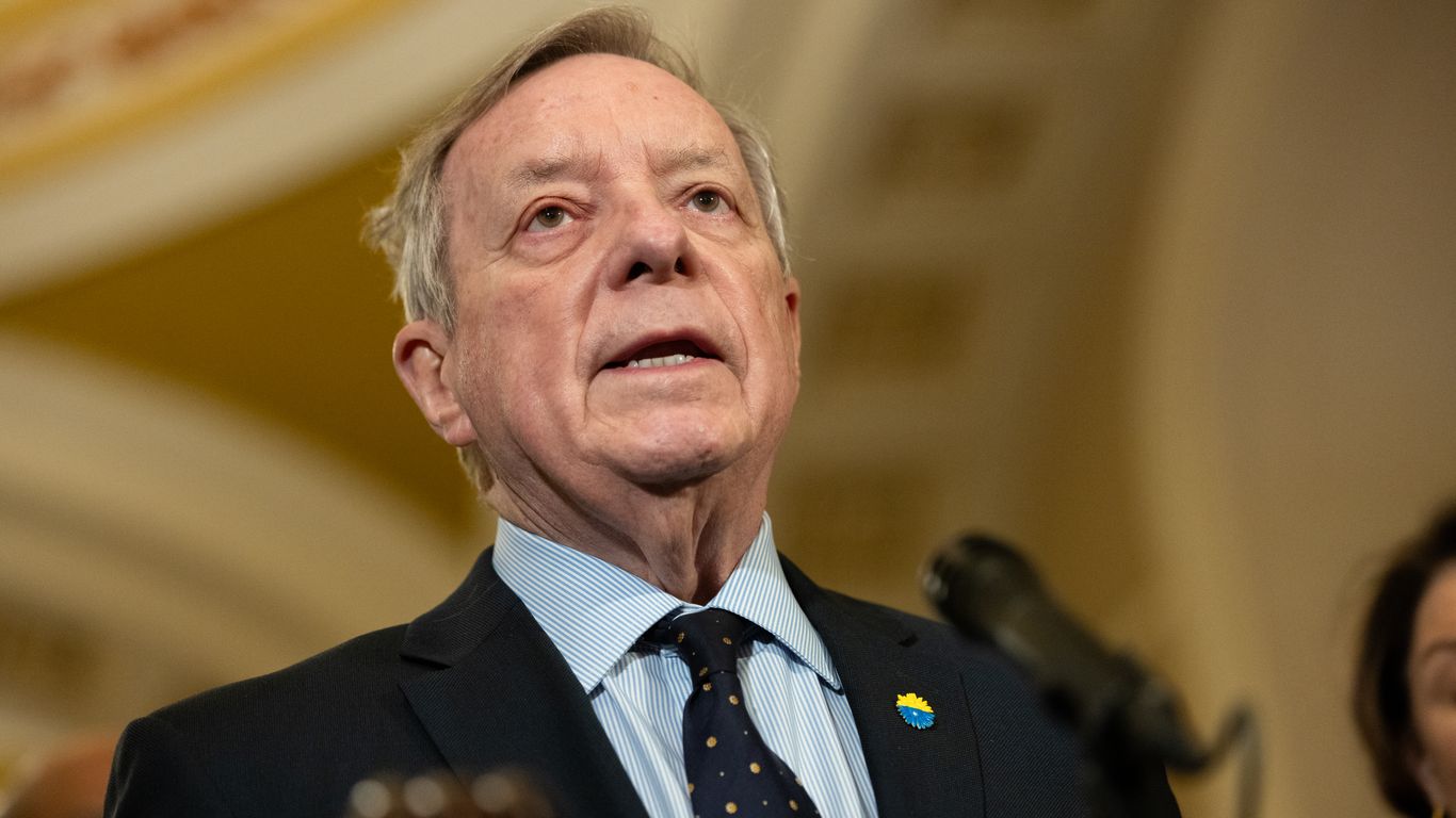 Sen. Dick Durbin announces he won't seek reelection in 2026