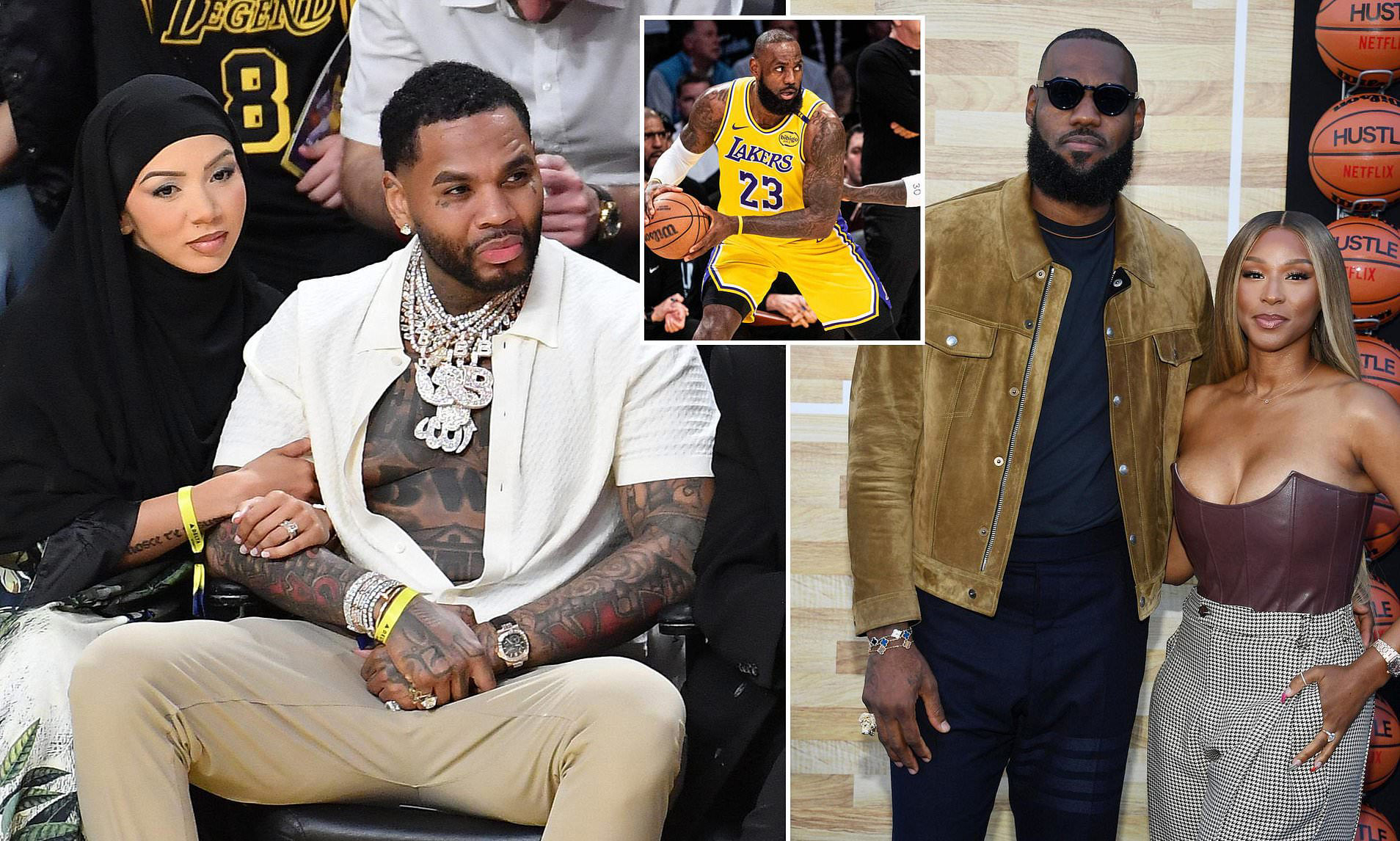 LeBron James is trolled by Kevin Gates as rapper sits courtside for ... LeBron James is trolled by Kevin Gates as rapper sits courtside for ...