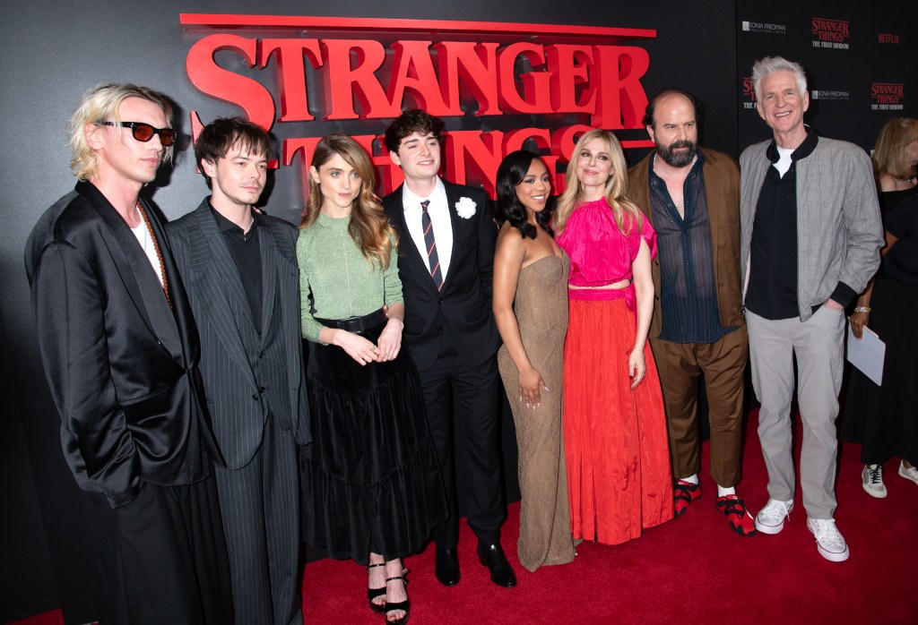 ‘Stranger Things’ Netflix cast reunites at play’s Broadway opening night
