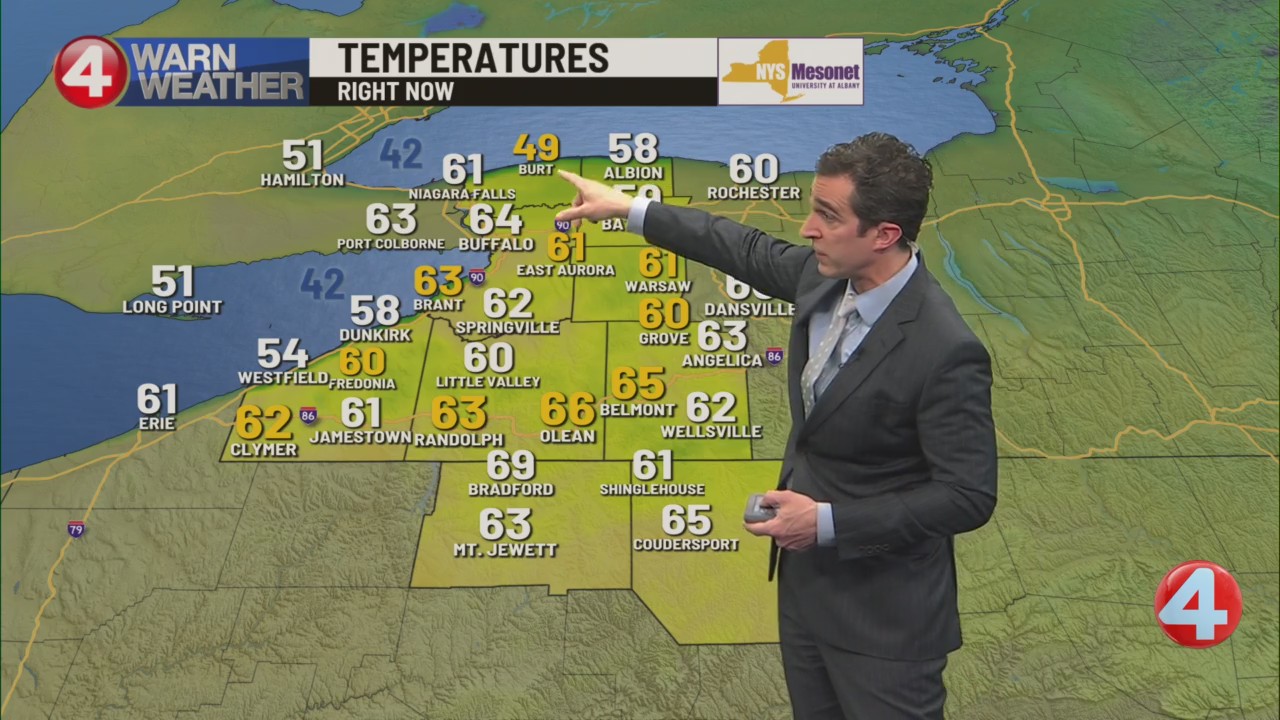 Buffalo weather update: noon, 4/23/25