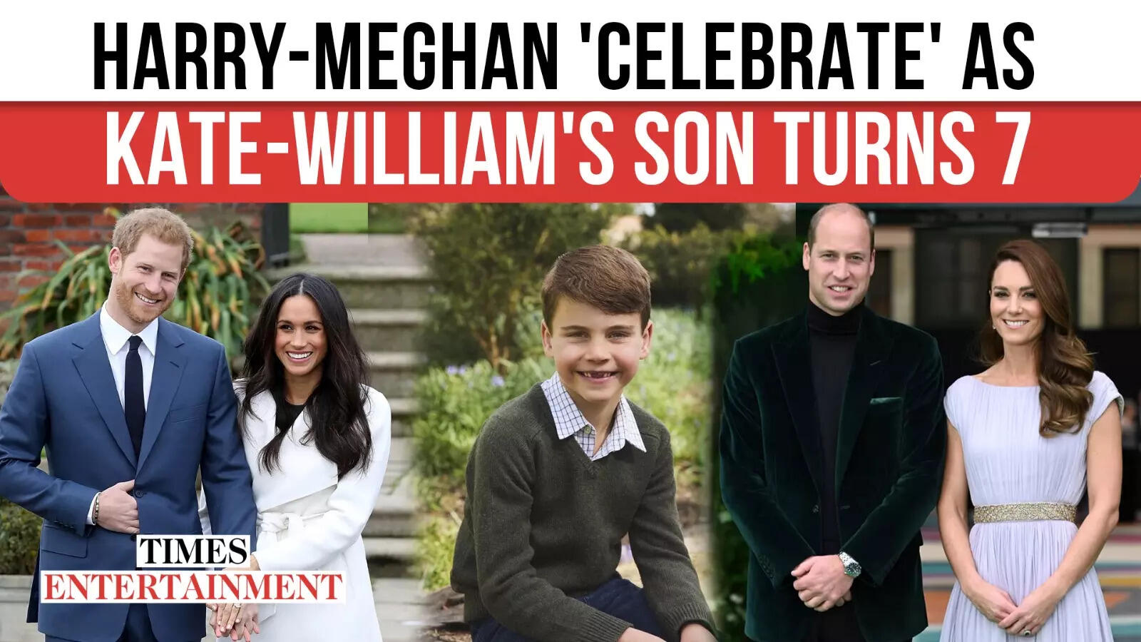 Meghan Markle & Prince Harry Drop A Special Message As Prince Louis Turns 7