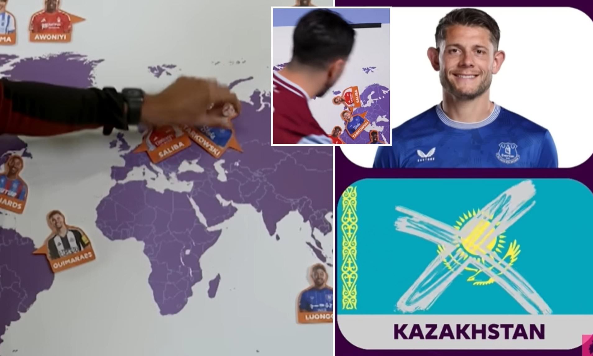 Newcastle star thinks James Tarkowski is from Kazakhstan and Everton's ...