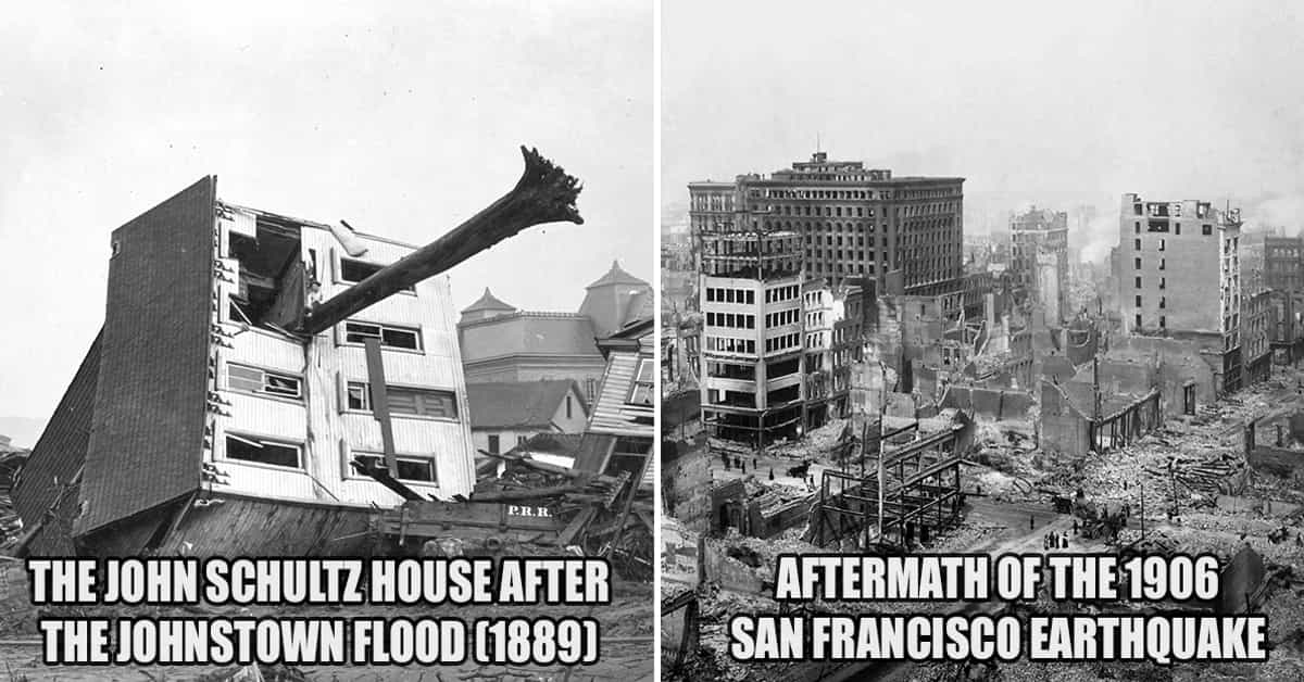 26 Frightening And Fascinating Historical Photos Of Natural Disasters ...