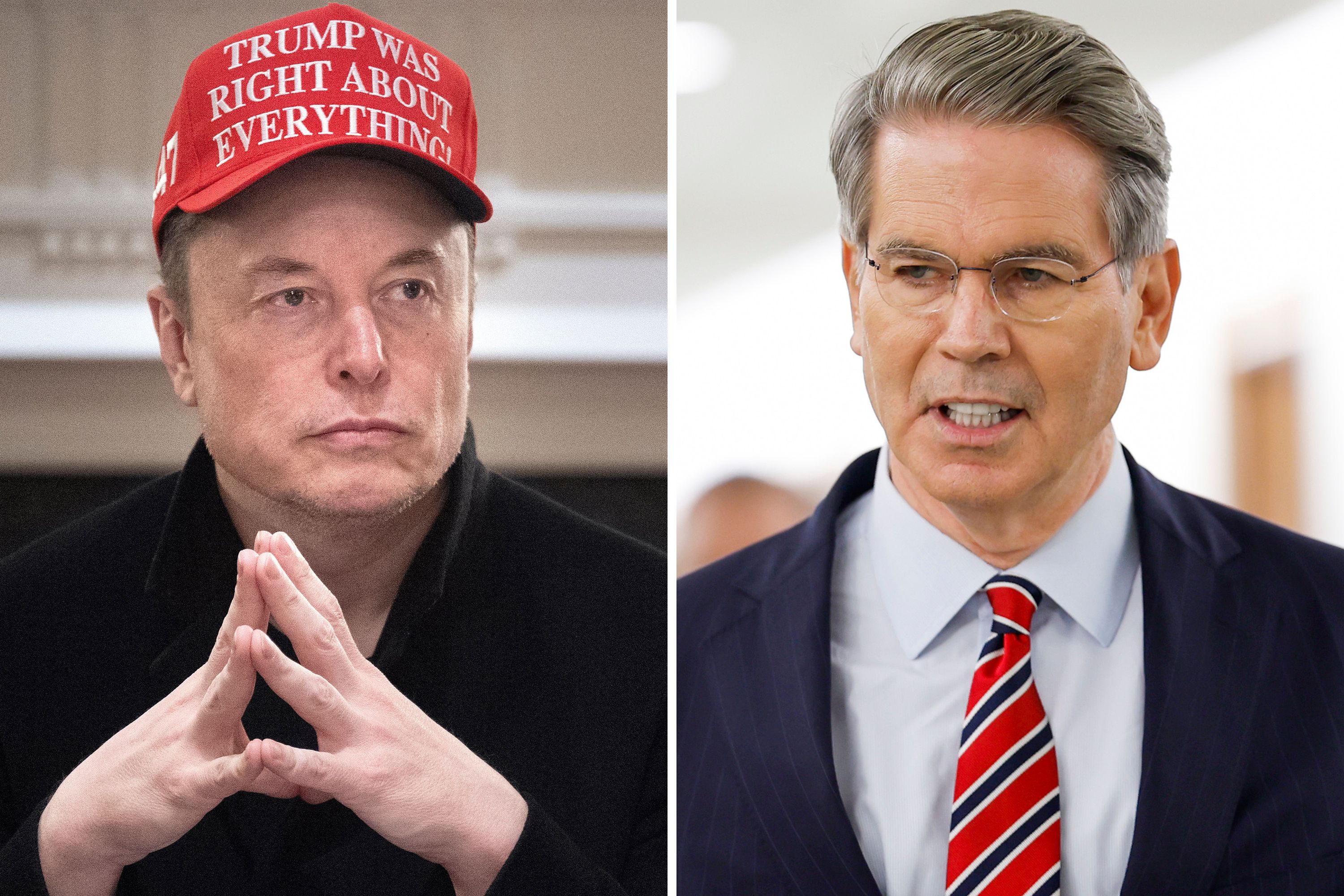 Elon Musk and Scott Bessent Had 'WWE' Incident in West Wing: Report