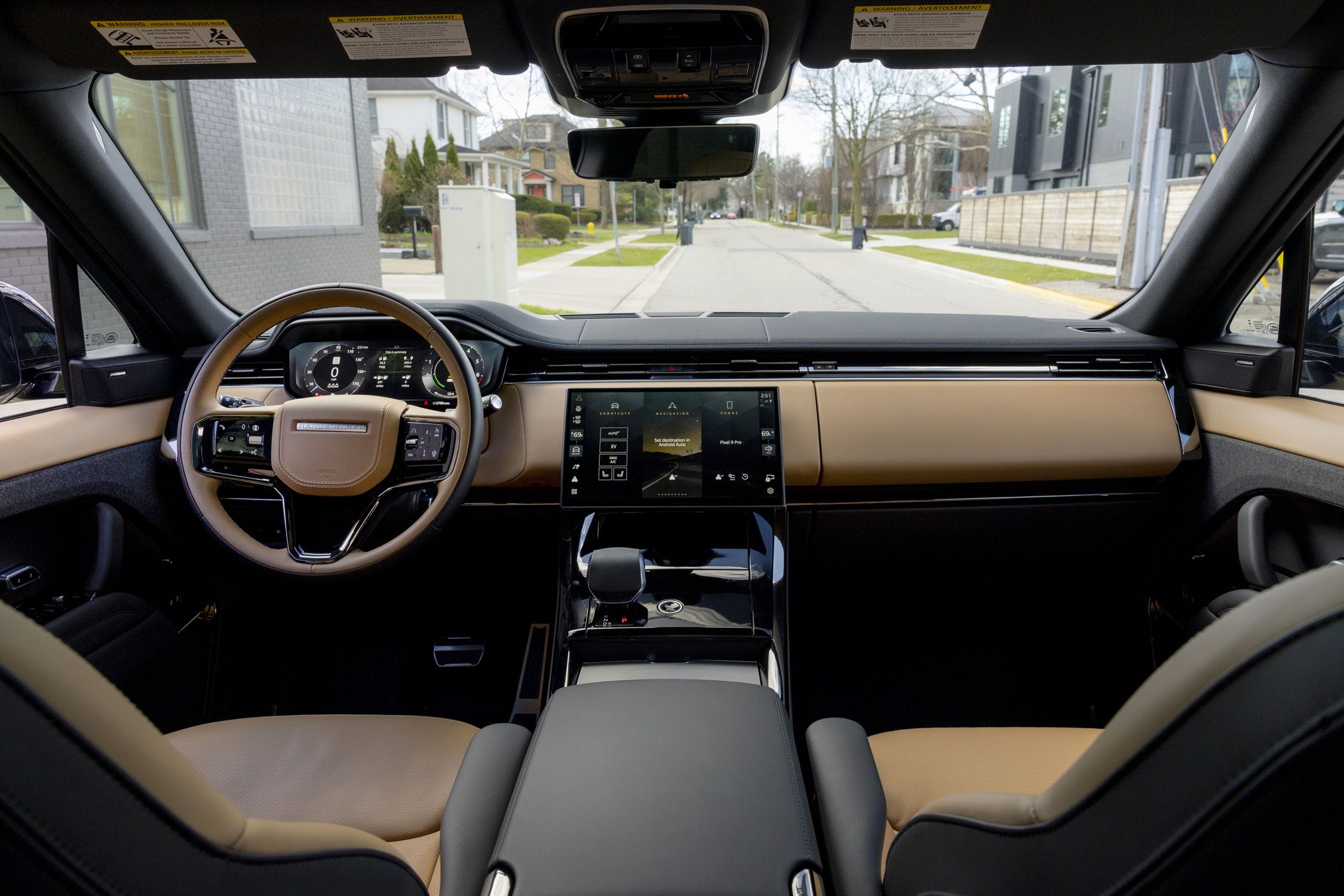View Interior Photos of the 2025 Land Rover Range Rover Sport PHEV