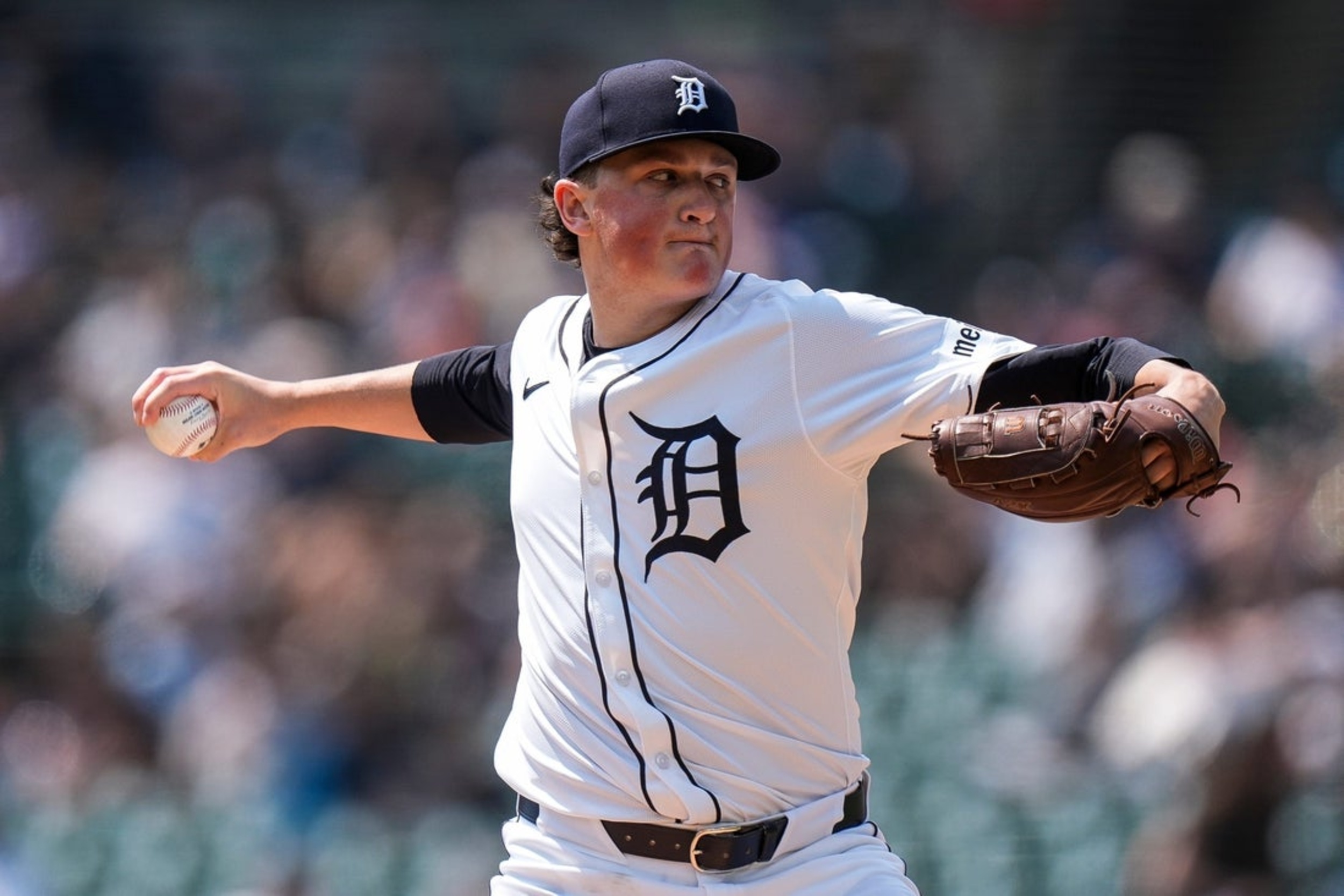 Reese Olson, Tigers two-hit Padres in 6-0 victory