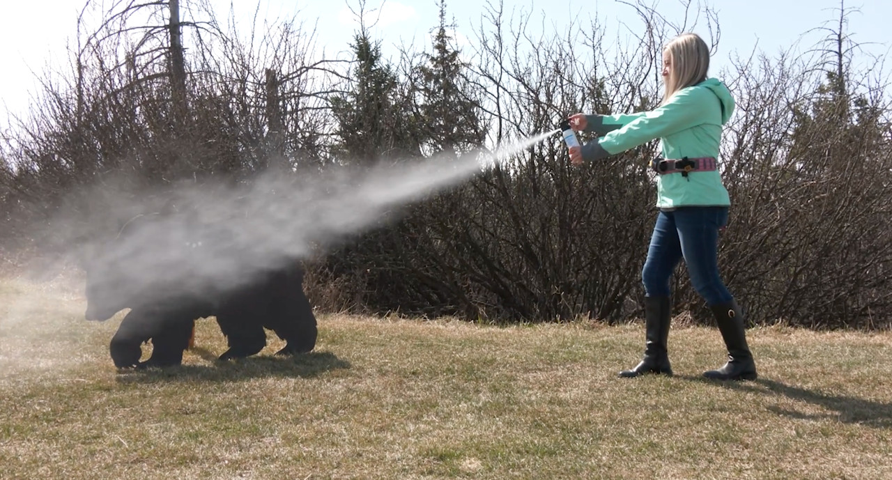 Bears are emerging: How to properly use bear spray
