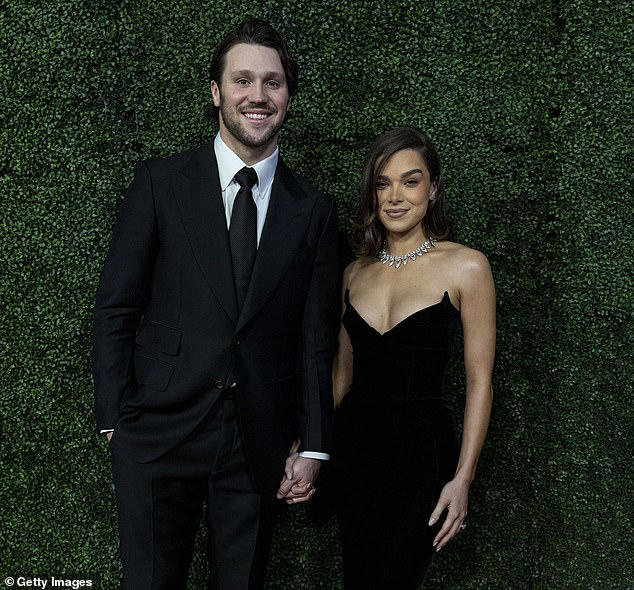 Smitten Josh Allen opens up on joining fiancee Hailee Steinfeld at ... Smitten Josh Allen opens up on joining fiancee Hailee Steinfeld at ...