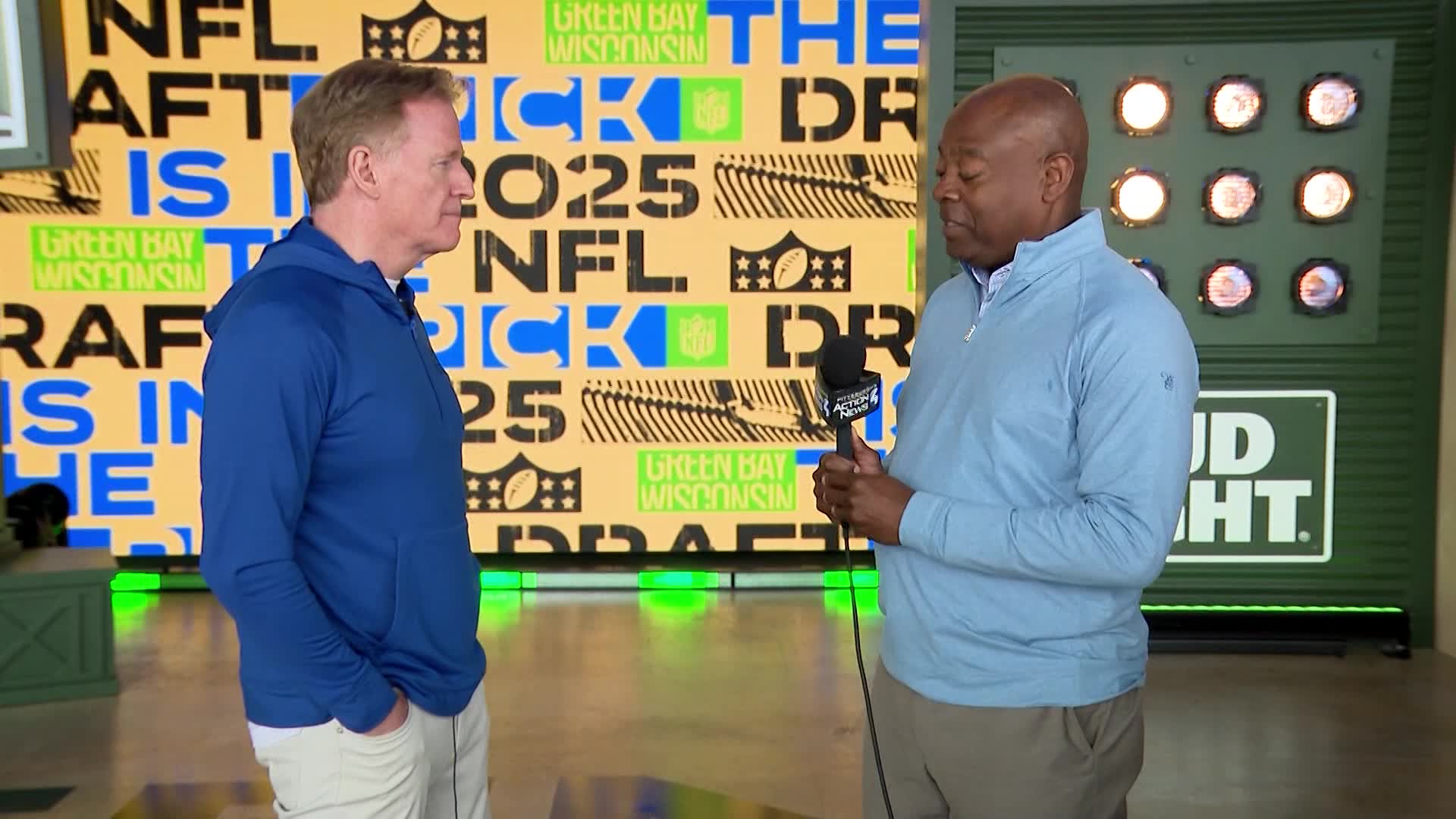 NFL Commissioner Roger Goodell talks Pittsburgh roots, shares vision ...