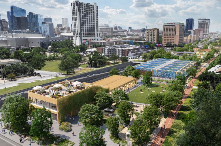 Parks over I-35: In final push, some Austin city council members pitch ...