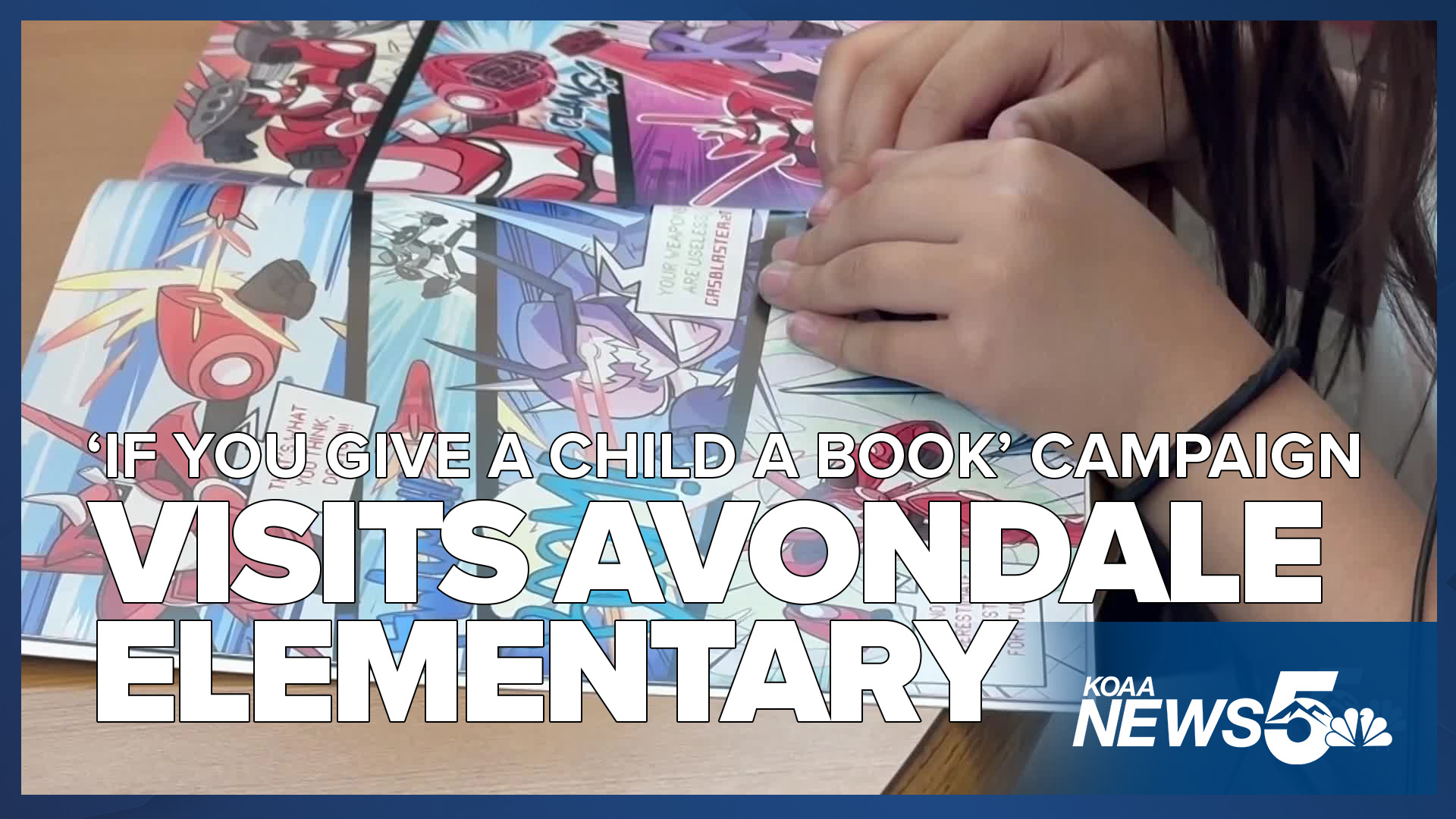 If You Give A Child A Book visits Avondale Elementary to provide free ...