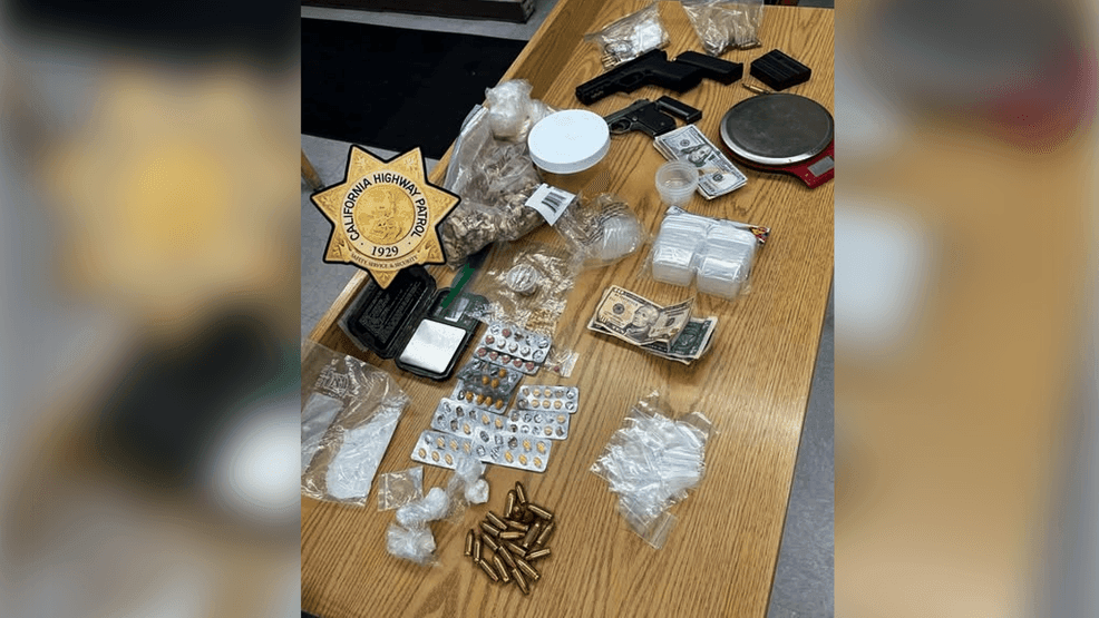 Intoxicated driver busted with ghost gun and drug stash in Oroville