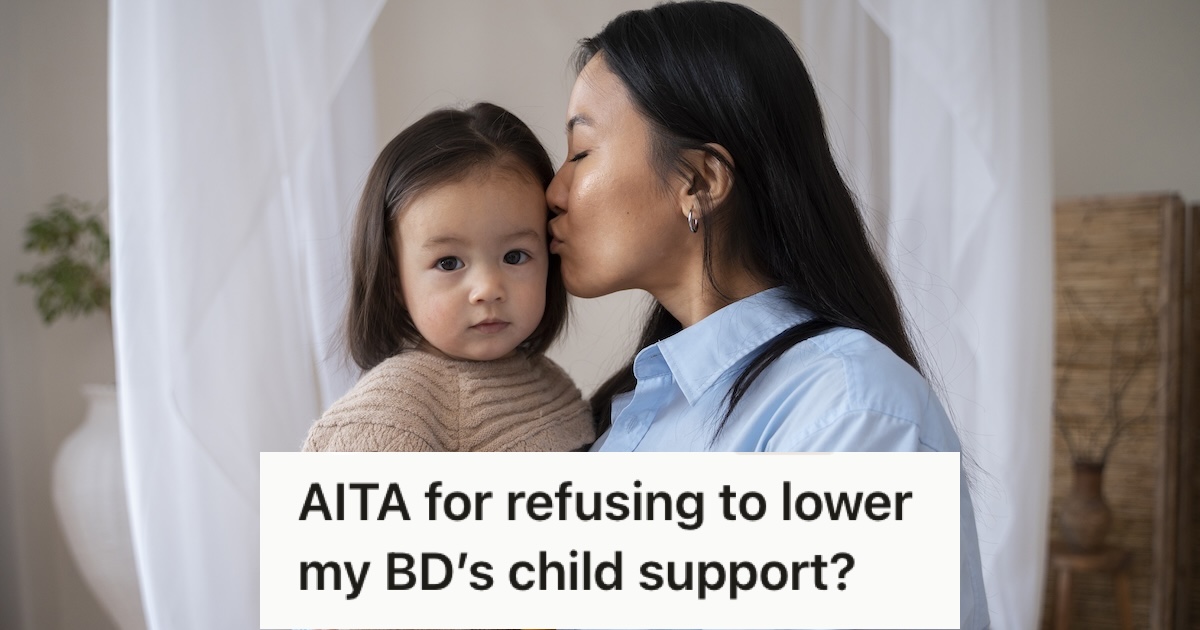 Her Ex Is Asking Her To Lower The Child Support For Their Daughter, So ...