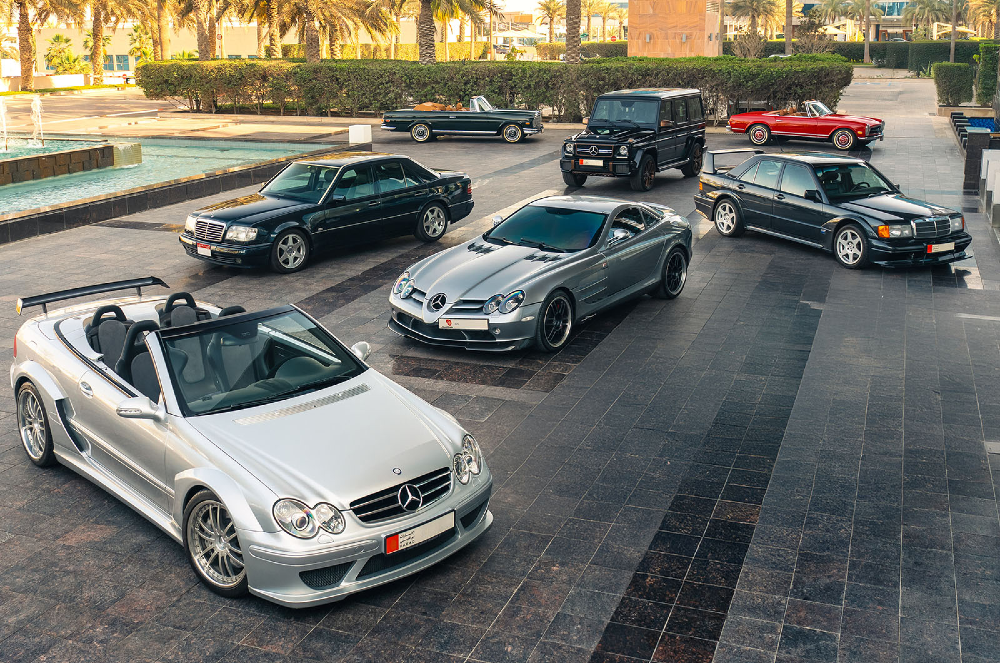 This 7-car Mercedes collection is for sale now