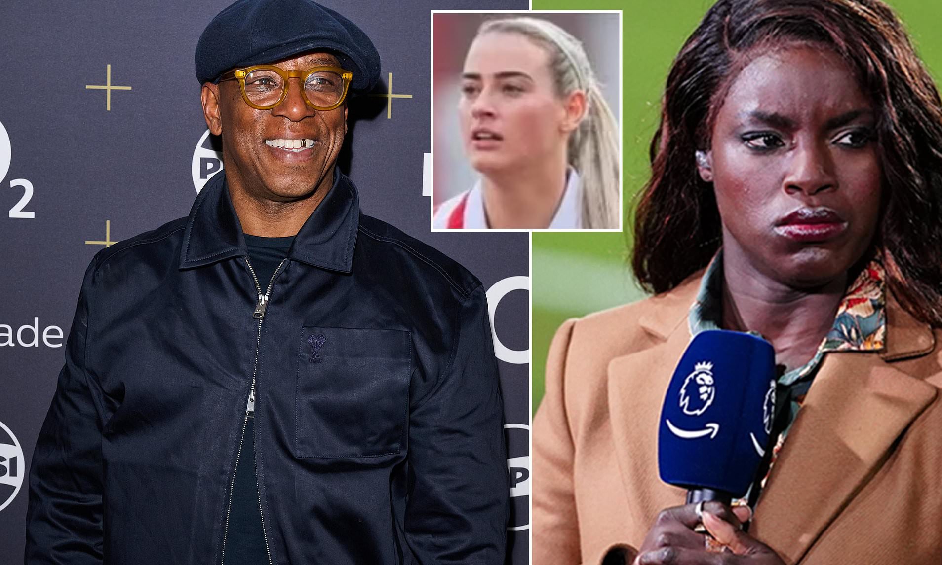 Revealed: Ian Wright's incredible £1,700 gesture to help a women's player, after Eni Aluko ...