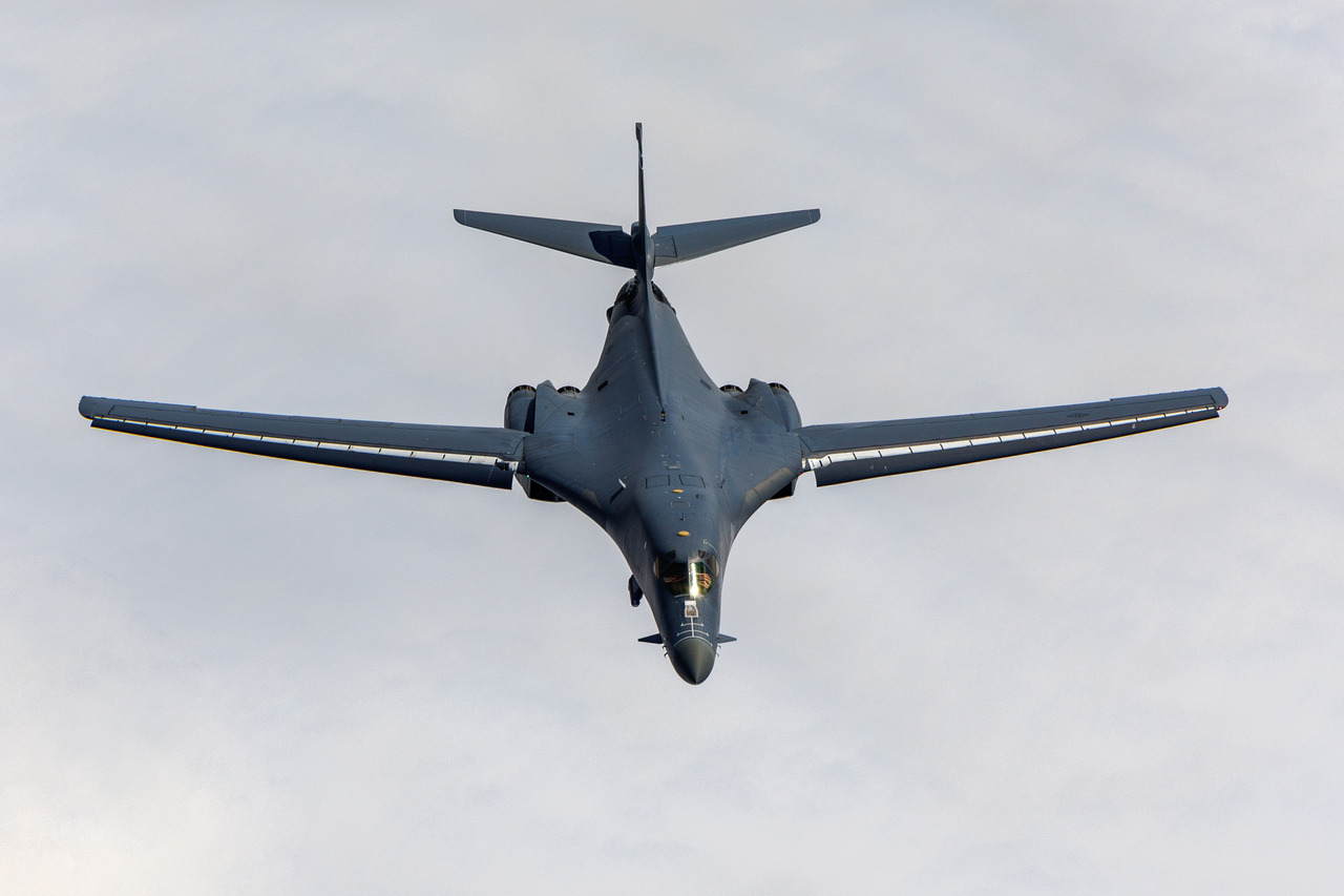 B-1 Lancers Arrive for First-Ever Bomber Task Force Based in Japan