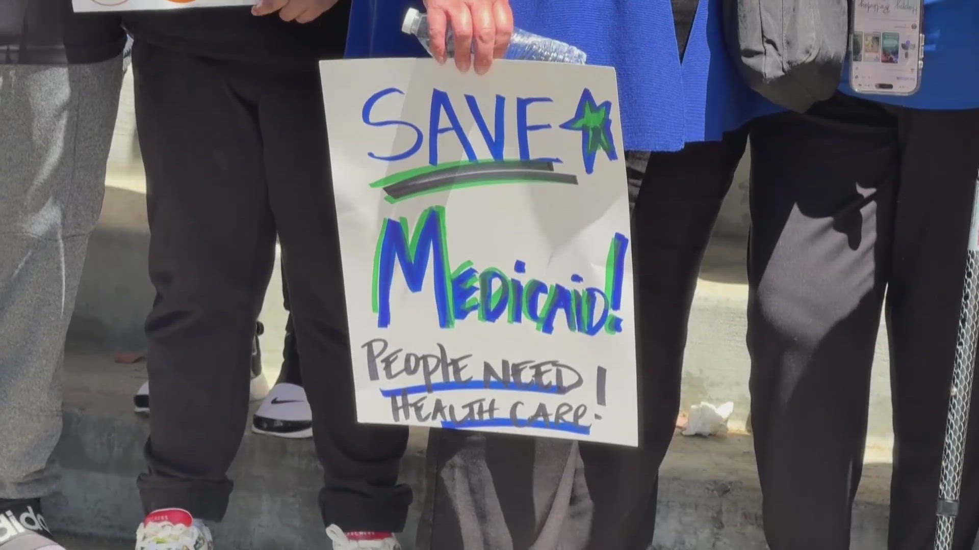 Protests over potential Medicaid cuts