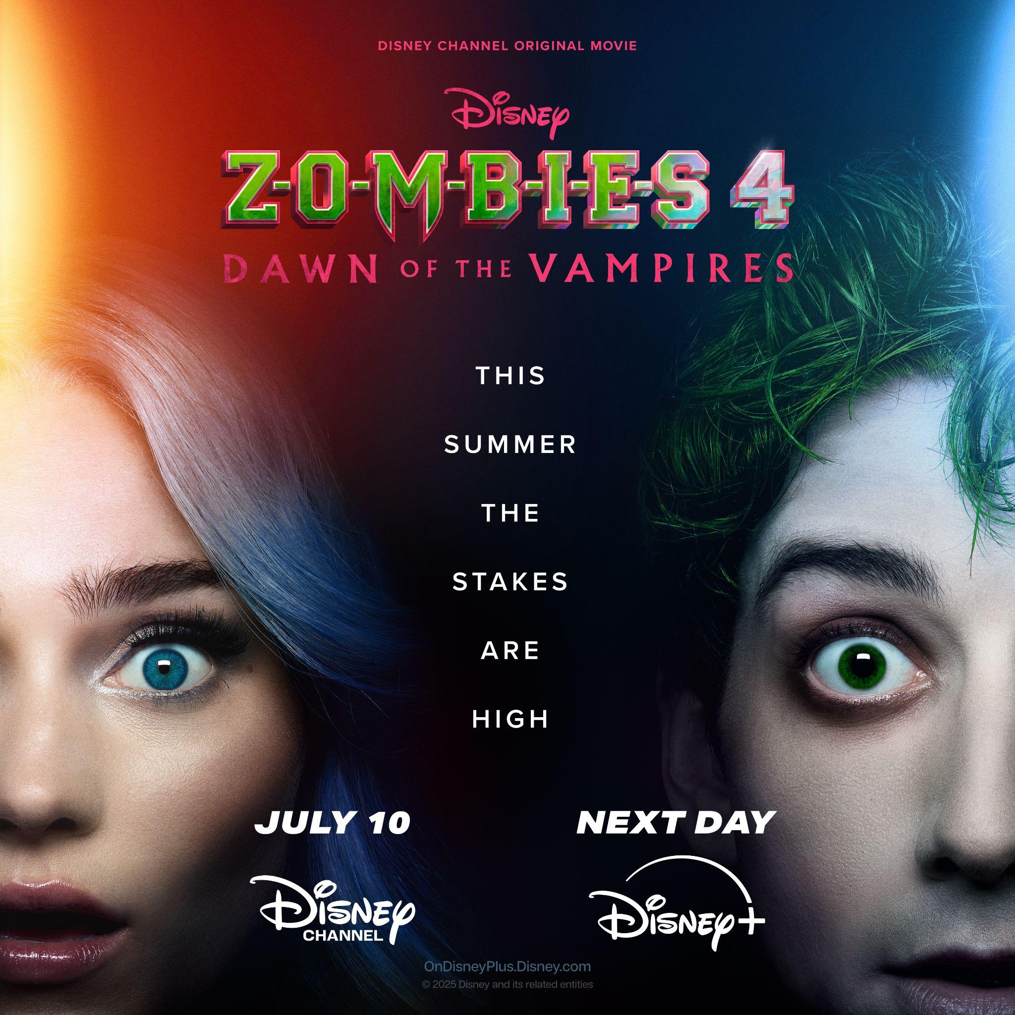 Disney Teases “ZOMBIES 4: Dawn of the Vampires” Ahead of Summer Premiere
