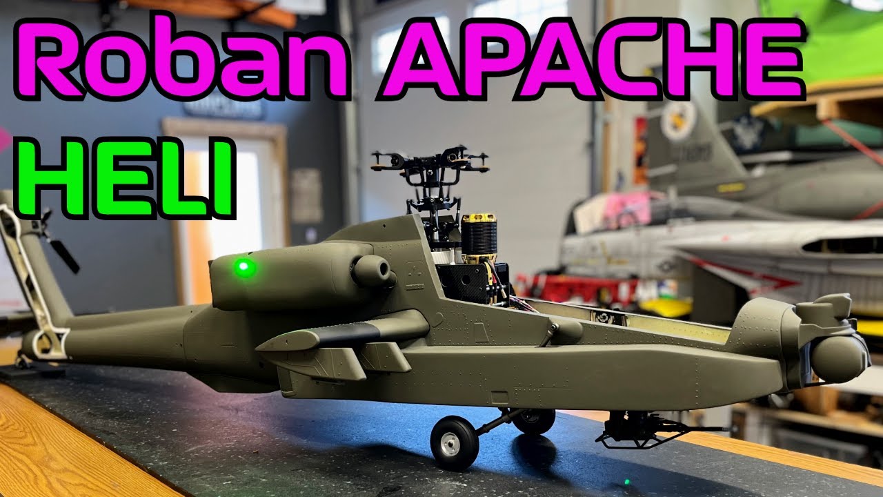 Building a Beast Roban Apache RC Helicopter - Motion RC Video 4