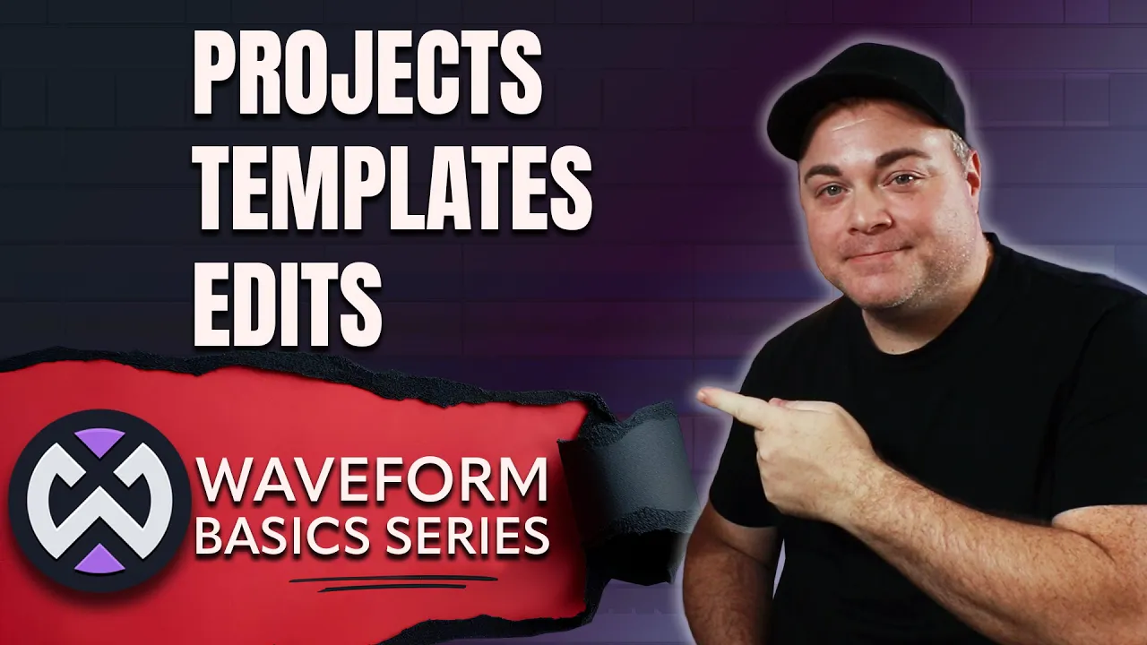 How to Create Projects, Edits, and Templates in Tracktion Waveform Free ...
