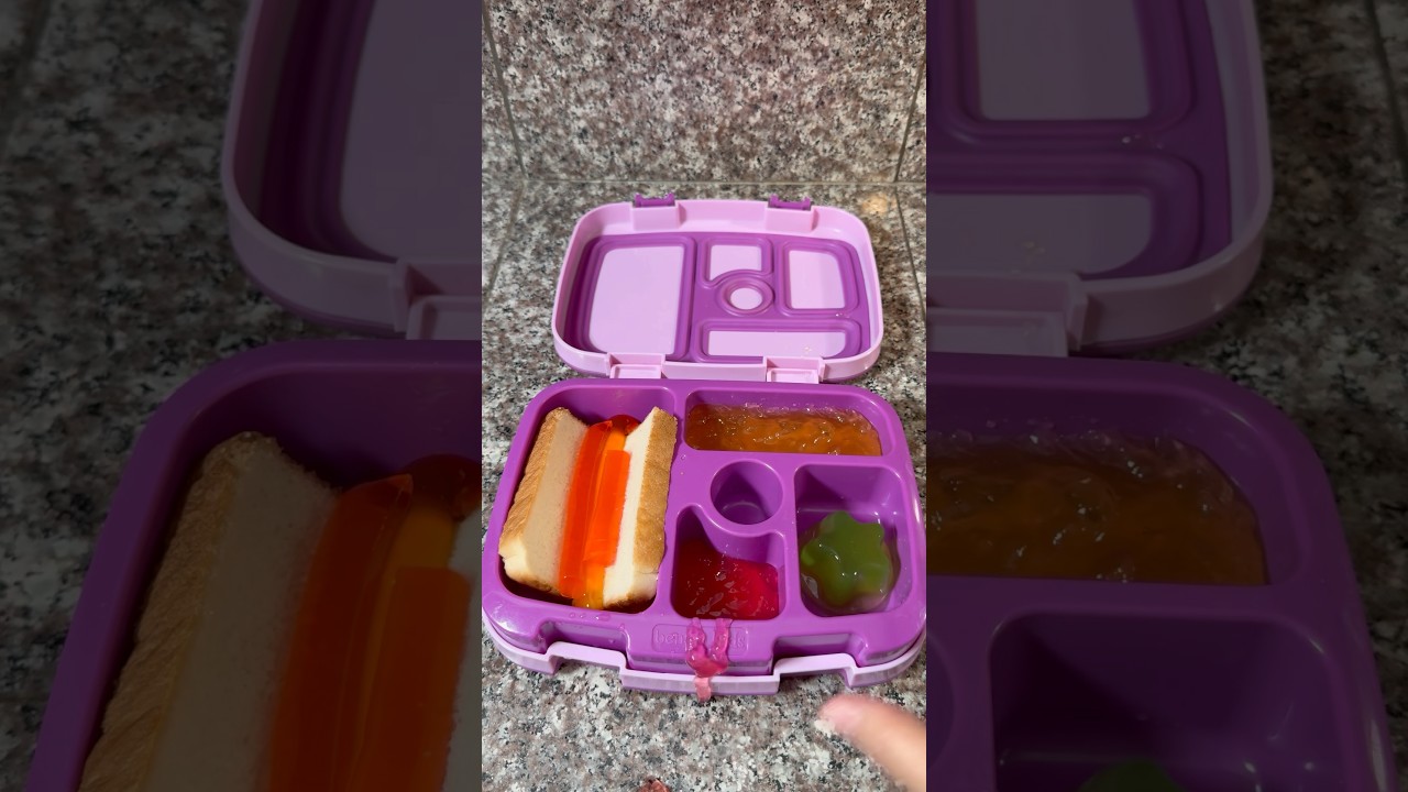 Packing school lunch with only jello again
