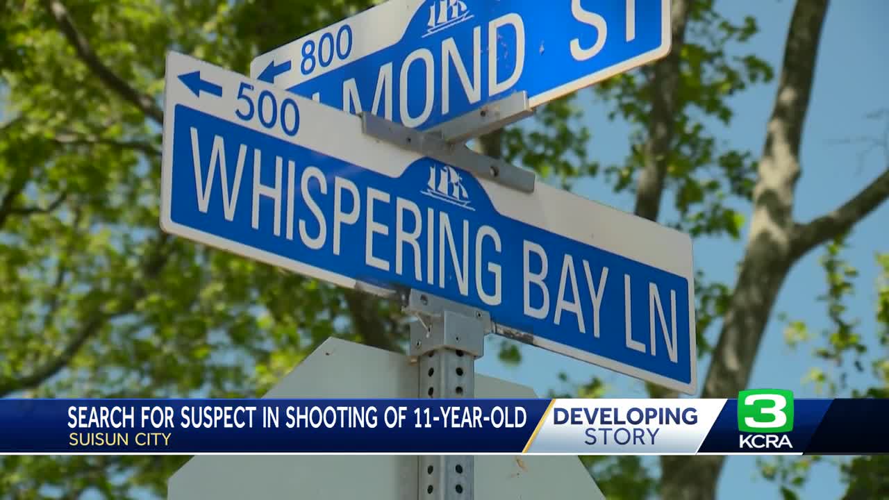 Search continues for suspect in Suisun City shooting of 11-year-old
