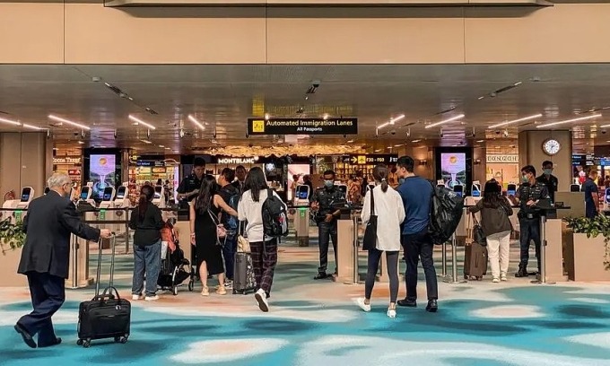 Australian tourist jailed for causing ruckus at Singapore's Changi Airport