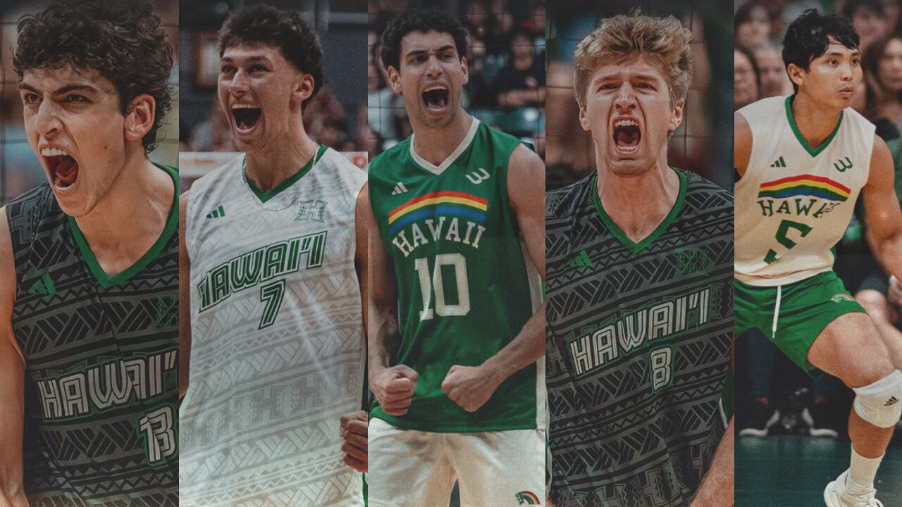 Five Rainbow Warriors earn All-Big West honors ahead of tournament