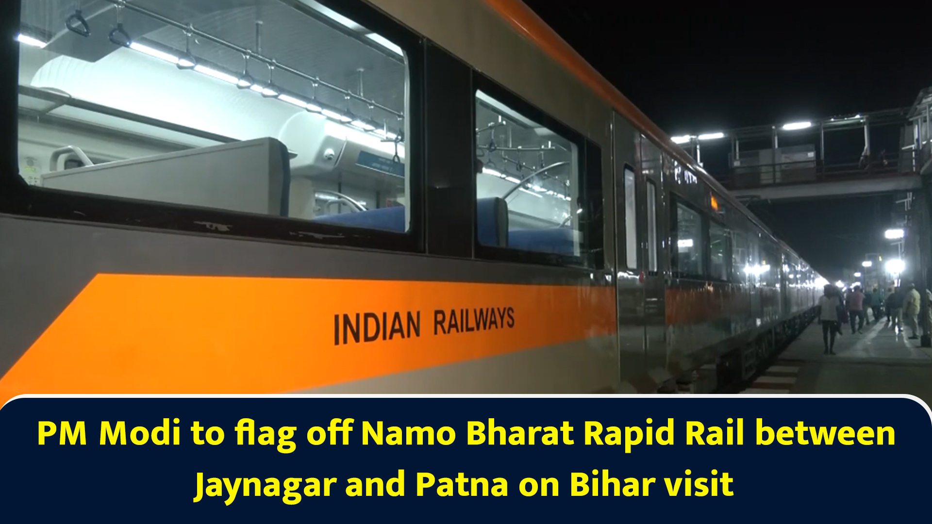 PM Modi to flag off Namo Bharat Rapid Rail between Jaynagar and Patna ...