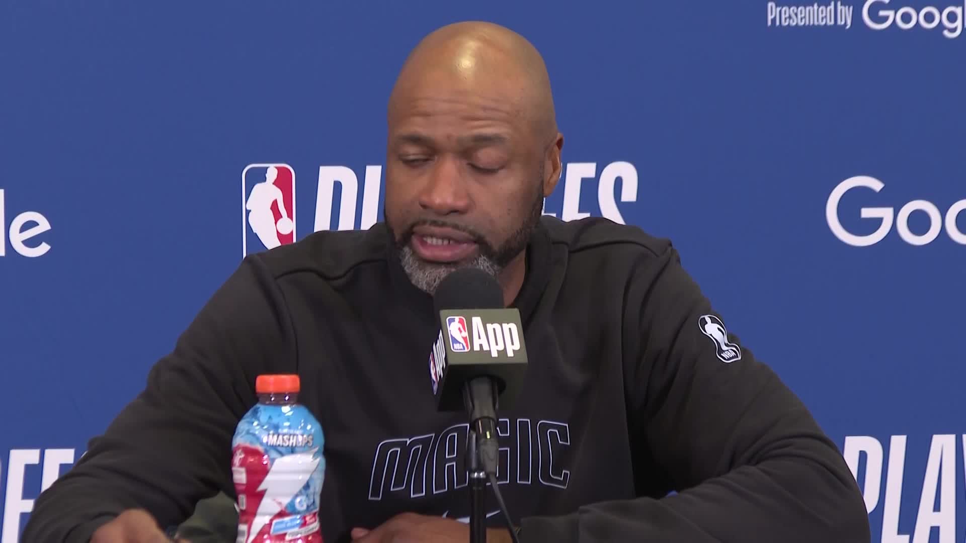 Post-game: Magic coach Jamahl Mosley talks Game 2 defeat to Celtics