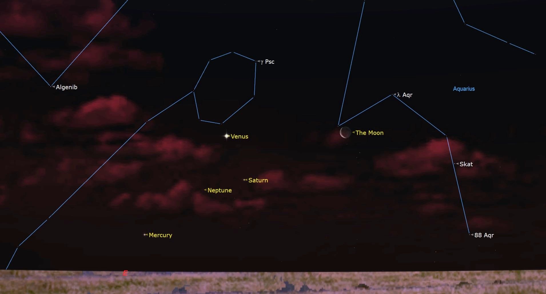 Don't miss a 'mini planet parade' early on April 24 as the moon, Venus ...