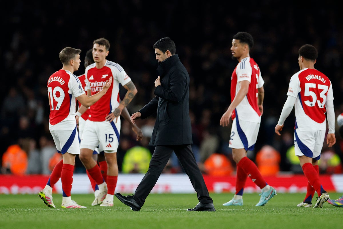 Arsenal v Crystal Palace LIVE: Gunners held to draw but delay Liverpool ...