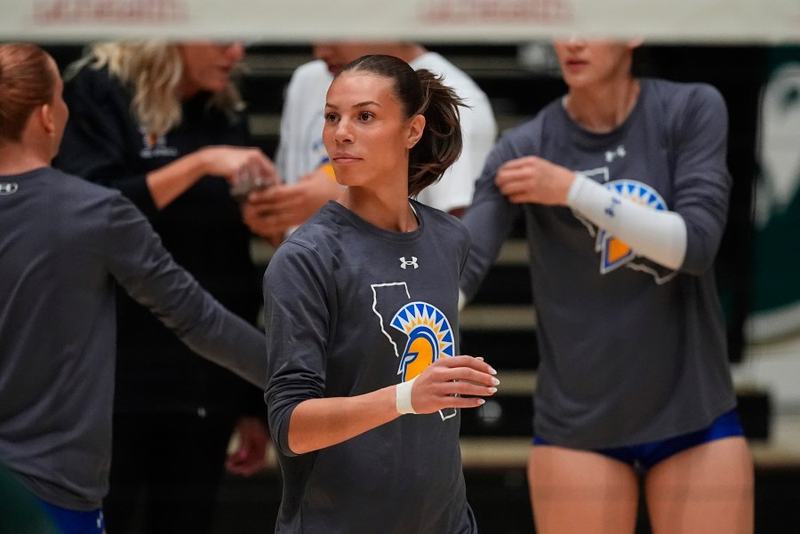 Trans San Jose State U. volleyball player Blaire Fleming speaks out