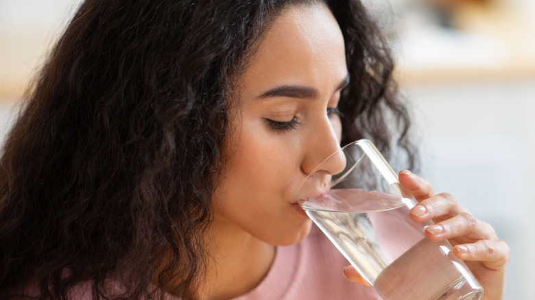 Mistakes You're Probably Making When Drinking Water