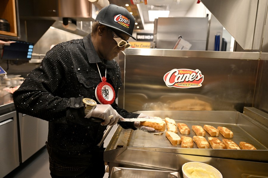 Flavor Flav ‘clocks in’ at Raising Cane’s for Flavor Fast campaign