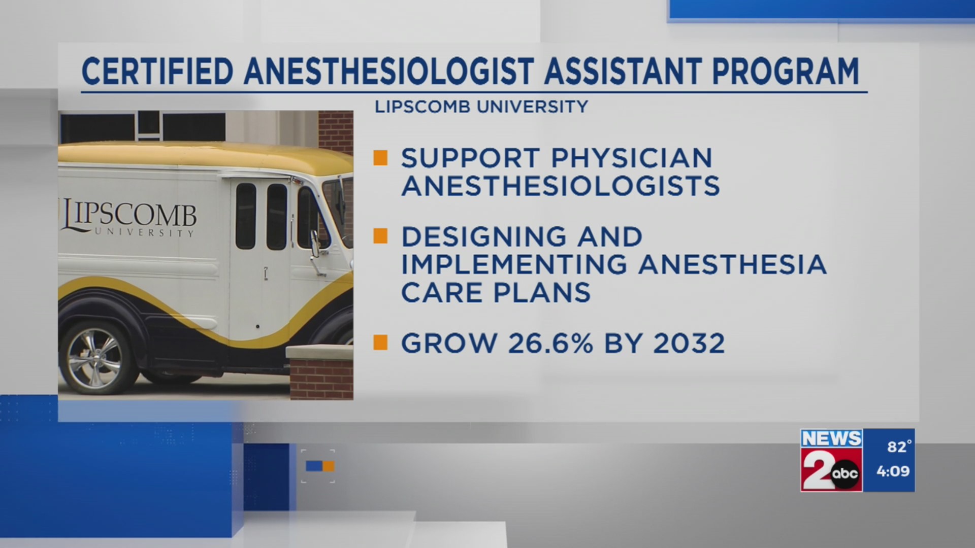 Certified anesthesiologist assistant program coming to Lipscomb University