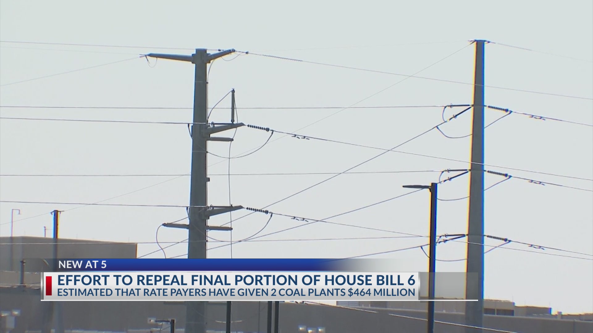 Ohio lawmakers look to repeal final portion of House Bill 6