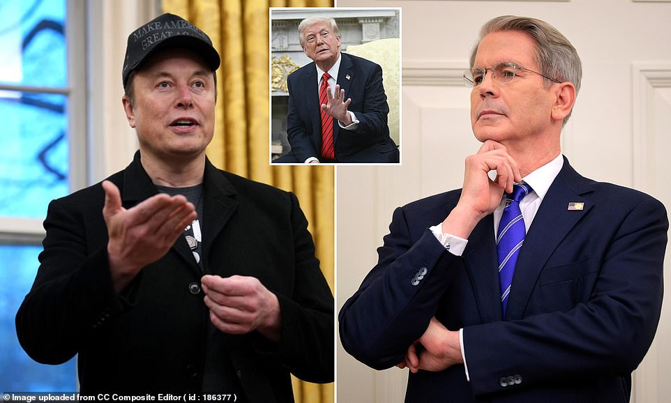 How Bessent and Musk reportedly got into a heated shouting match