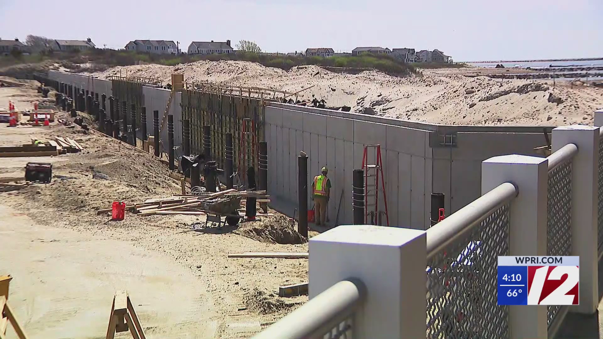 Beach season approaches amid ongoing construction at Roger Wheeler