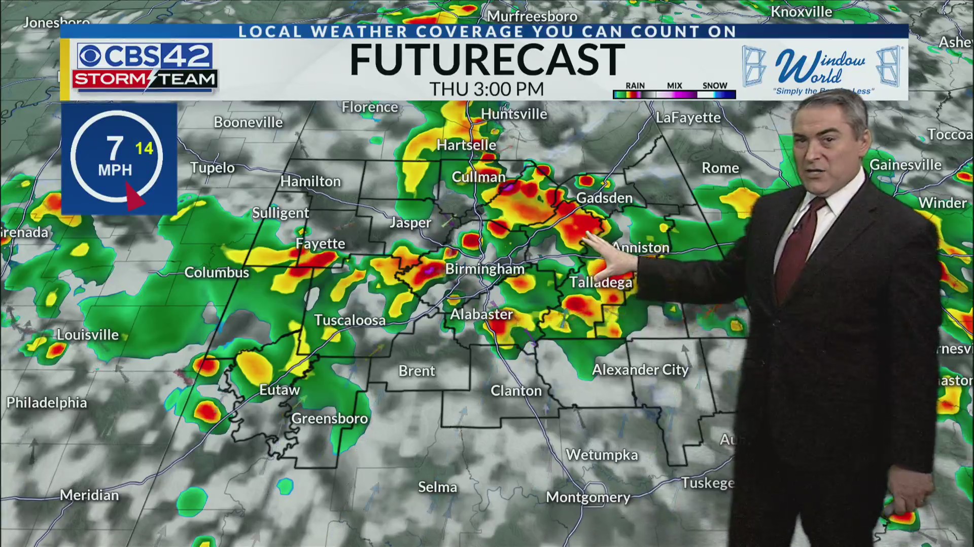 Summer-like Stormy Weather Pattern Continues Through The Weekend - CBS 42 News at 4 pm Weather ...